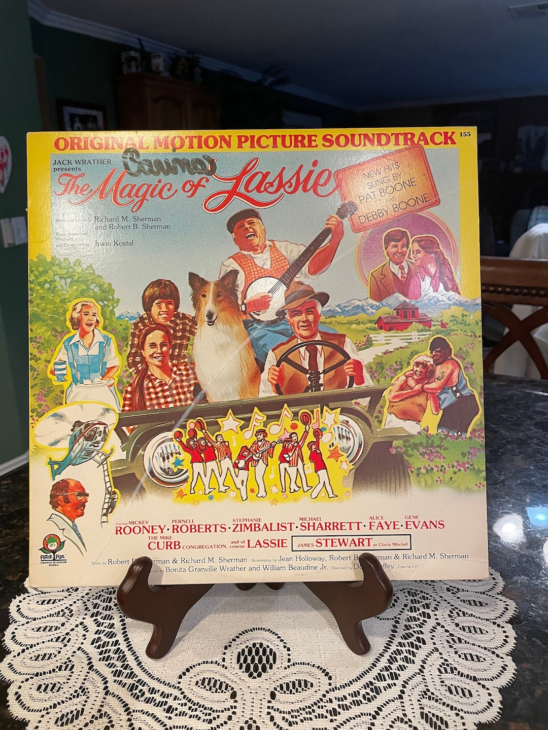 The Magic of Lassie Original Soundtrack LP 1978 Richard M. Sherman Pat ...