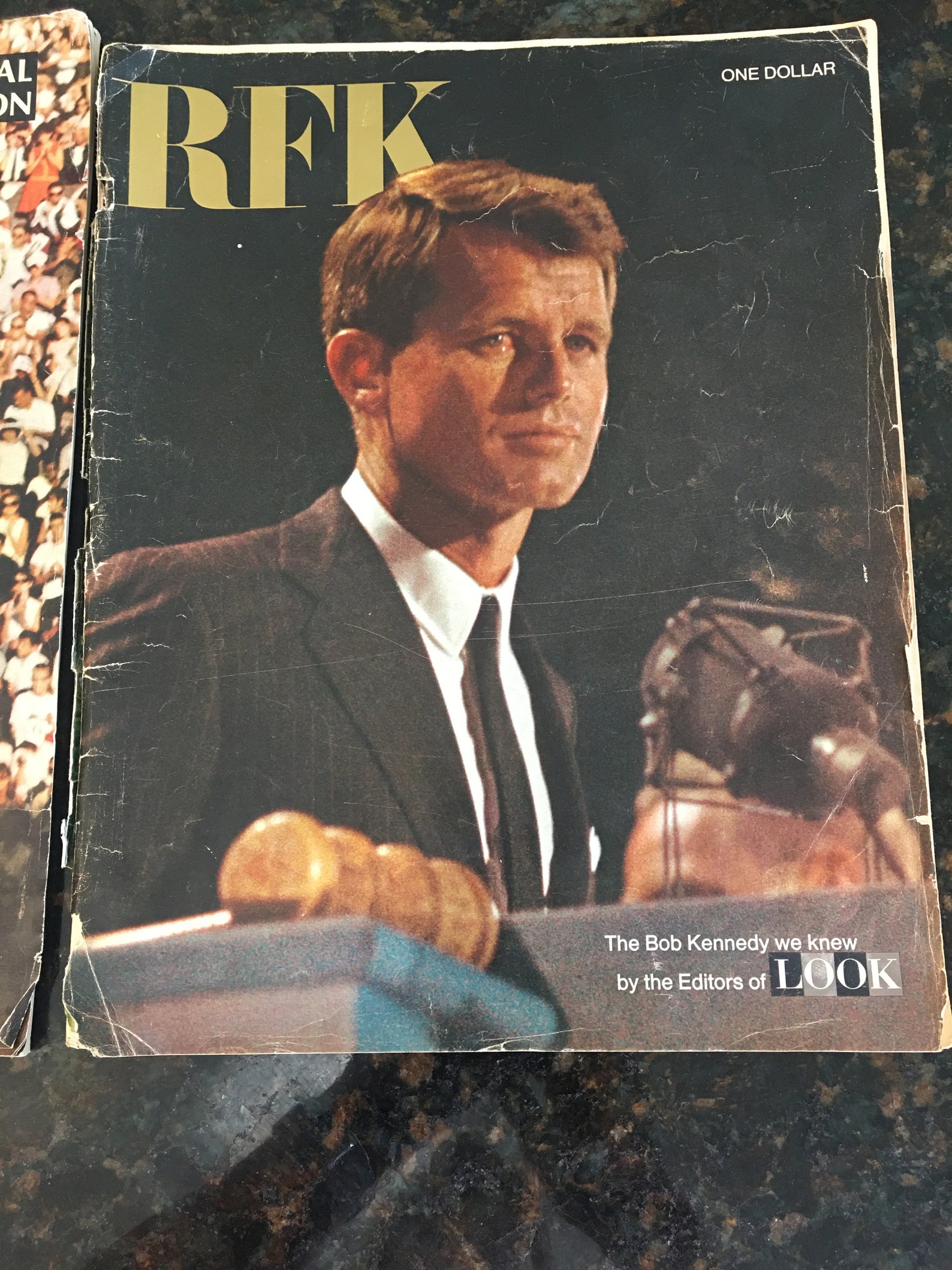 TWO Kennedy Magazines: LOOK Magazine RFK the Bobby Kennedy We Knew and ...