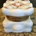 Antique Wave Crest Square Egg Crate Trinket Box Hand-painted - Etsy
