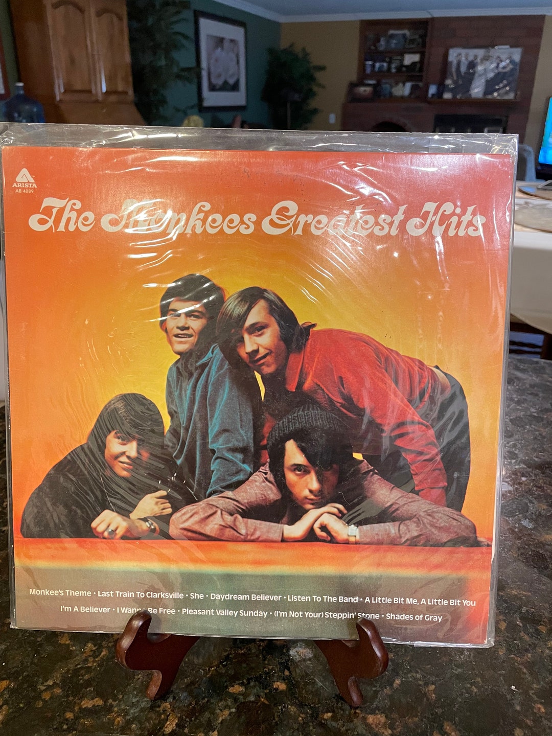 Vinyl the MONKEES Greatest Hits Record Album Arista AB4089 Mike Nesmith ...