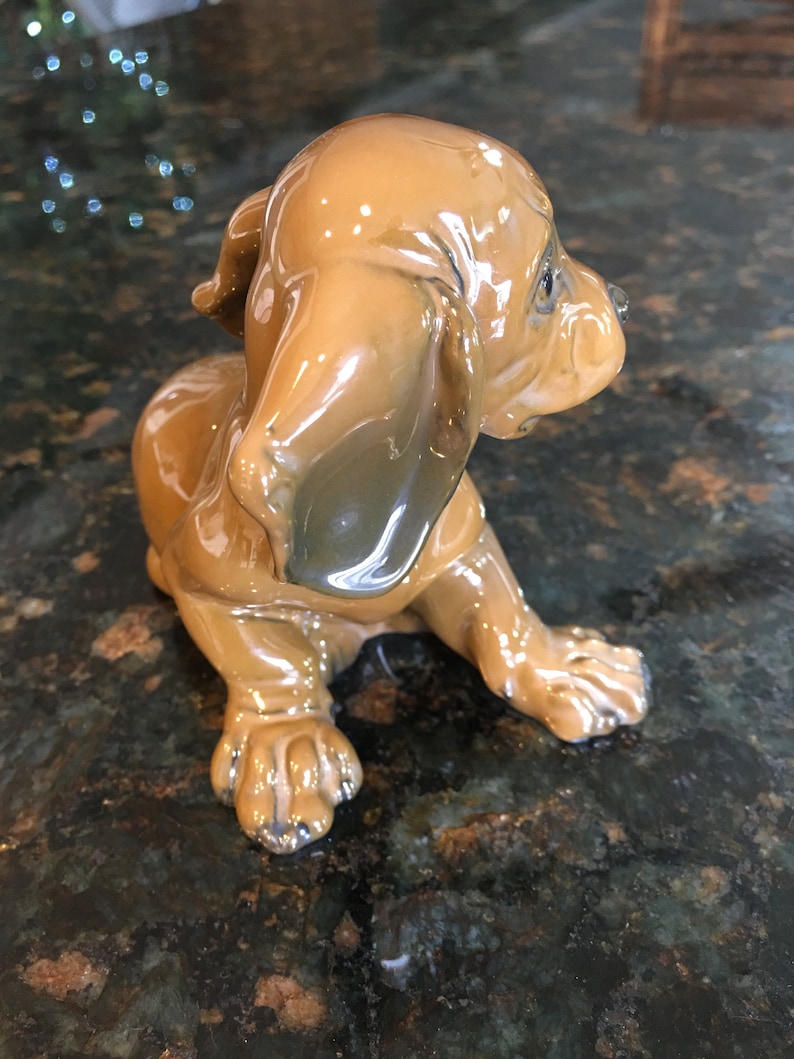Rosenthal Dachshund Puppy Dog Figurine #1909 ~ by Georg Küspert in 1953 ...