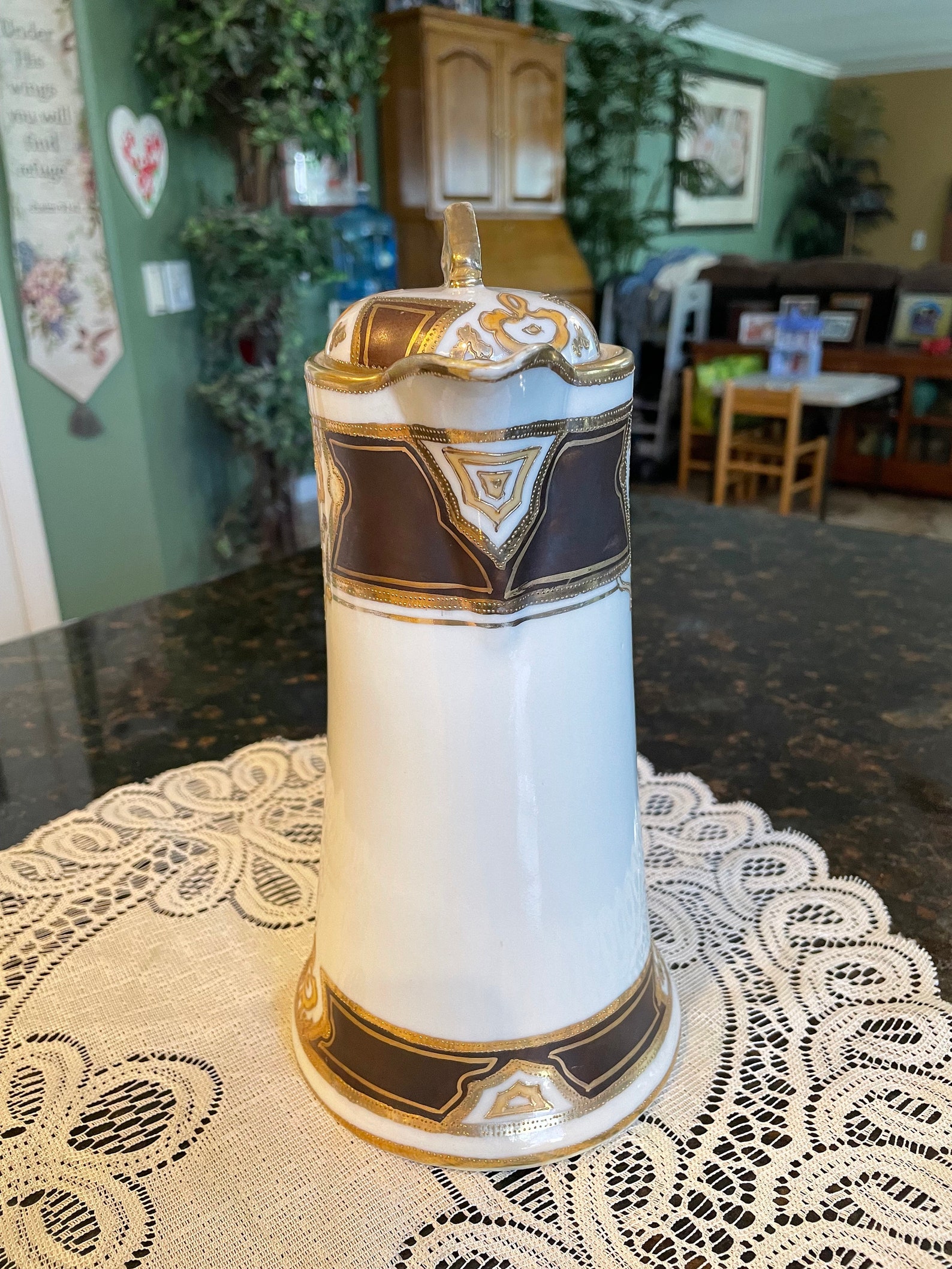 Imperial Nippon Chocolate Pot ~ With Gold Moriage - Etsy