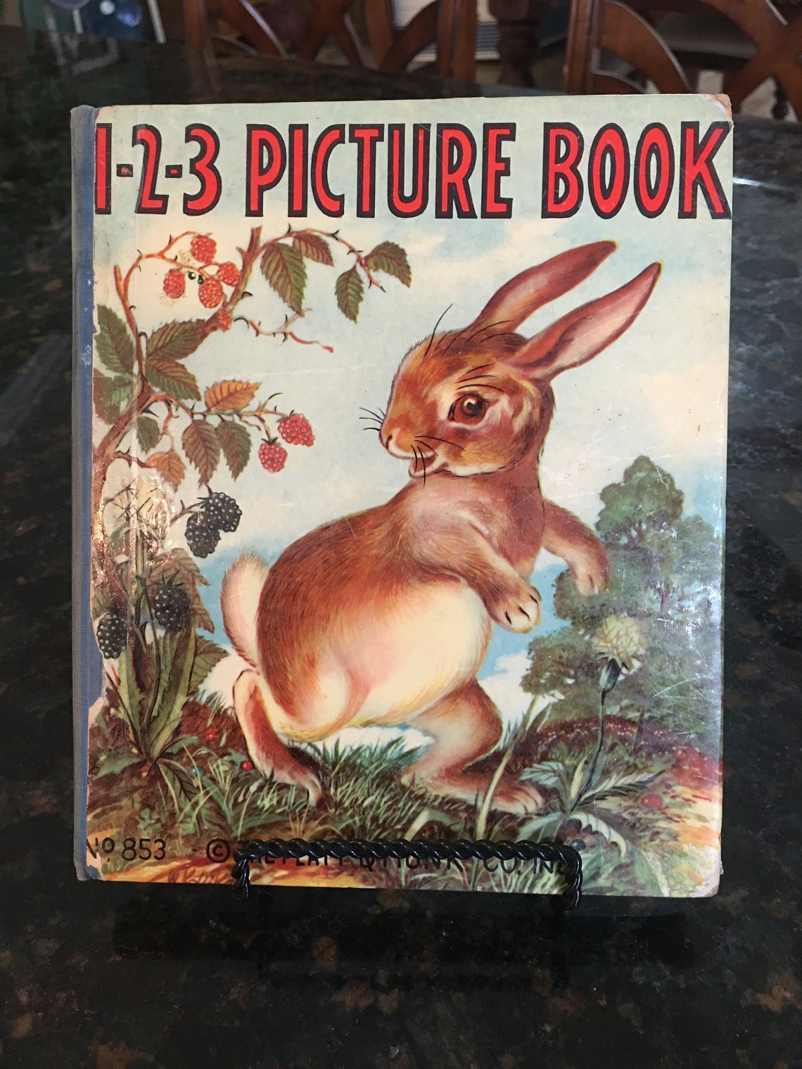 Rare1939vintage 1-2-3 Picture Book Board Bk 1939 the - Etsy