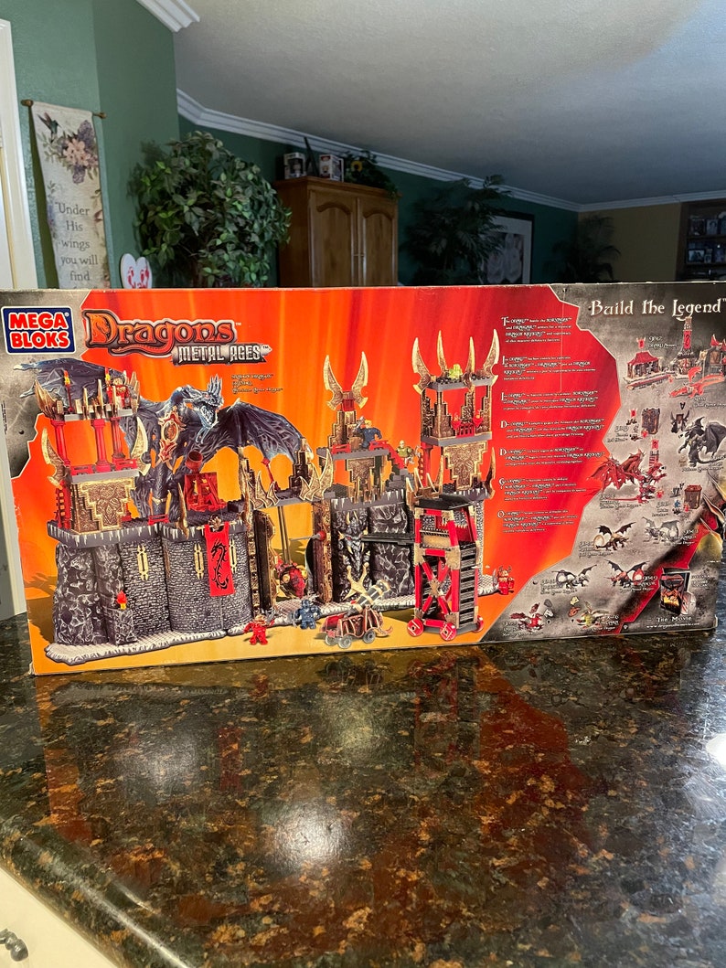 Mega Bloks Dragons Ramparts of Ryousan Playset 9813 in Original Box - Etsy