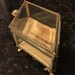 Large Gold Ormolu Beveled Glass Rectangle Diamond Shaped - Etsy
