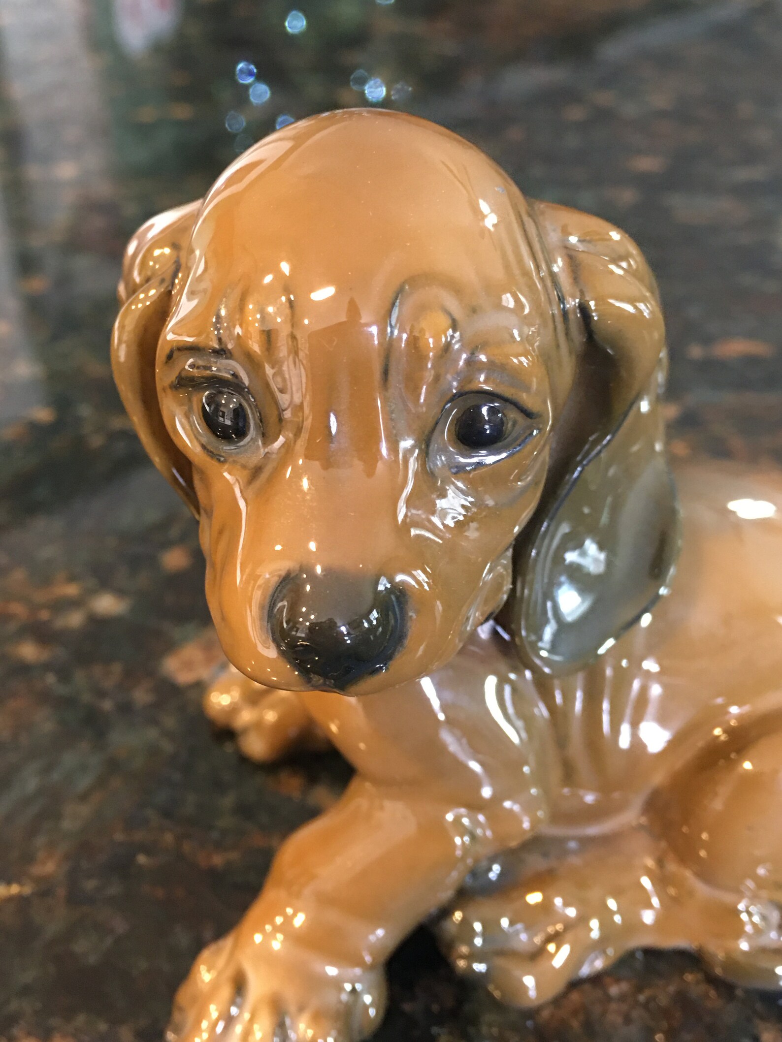 Rosenthal Dachshund Puppy Dog Figurine #1909 ~ by Georg Küspert in 1953 ...