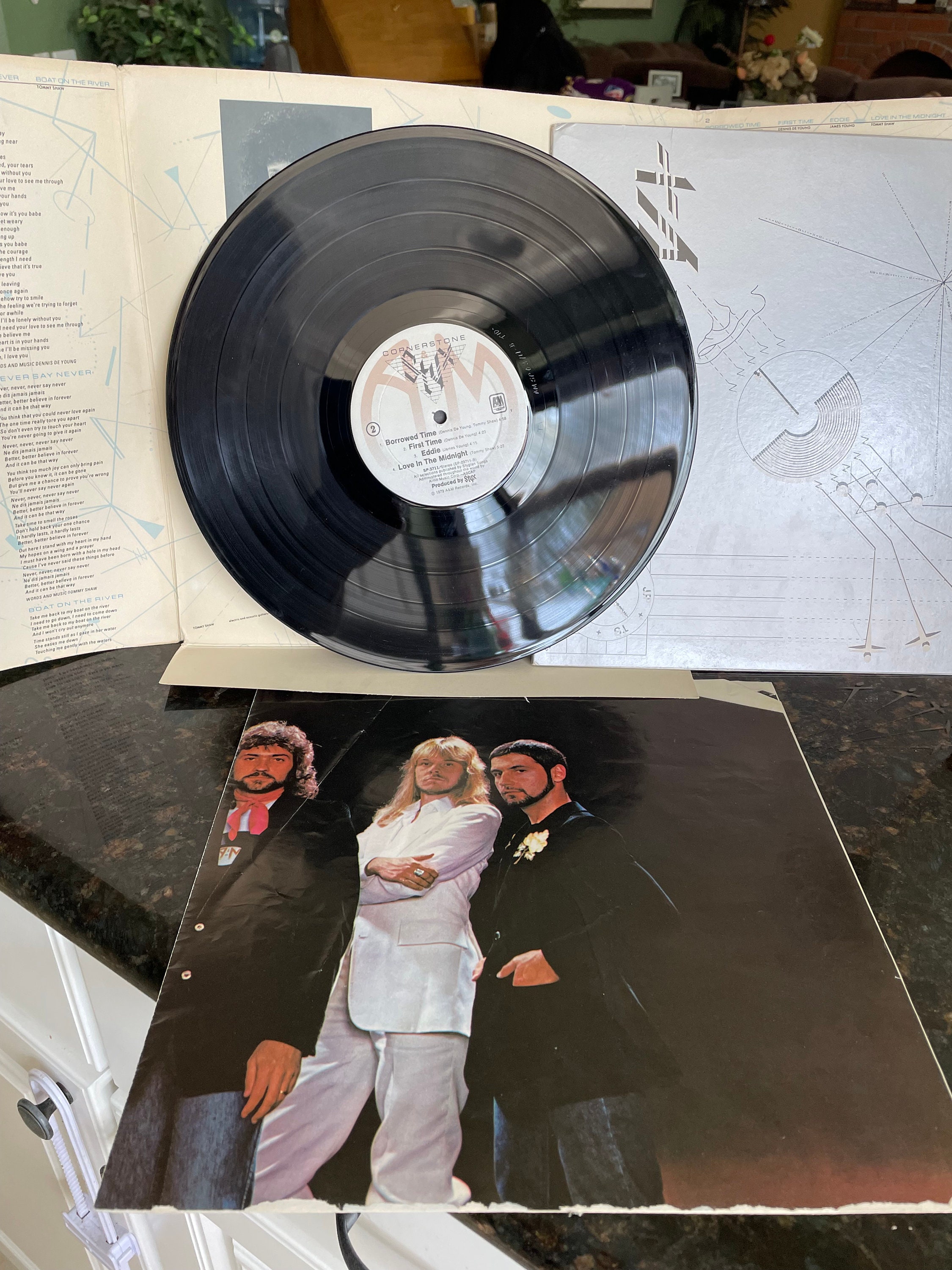 Vintage Styx Cornerstone 1979 Vinyl Record LP First Original US Press ...
