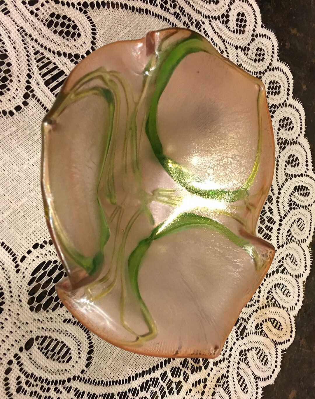 Murano Stretch Glass Dish, Artist Signed ~ One of a Kind!! - Etsy