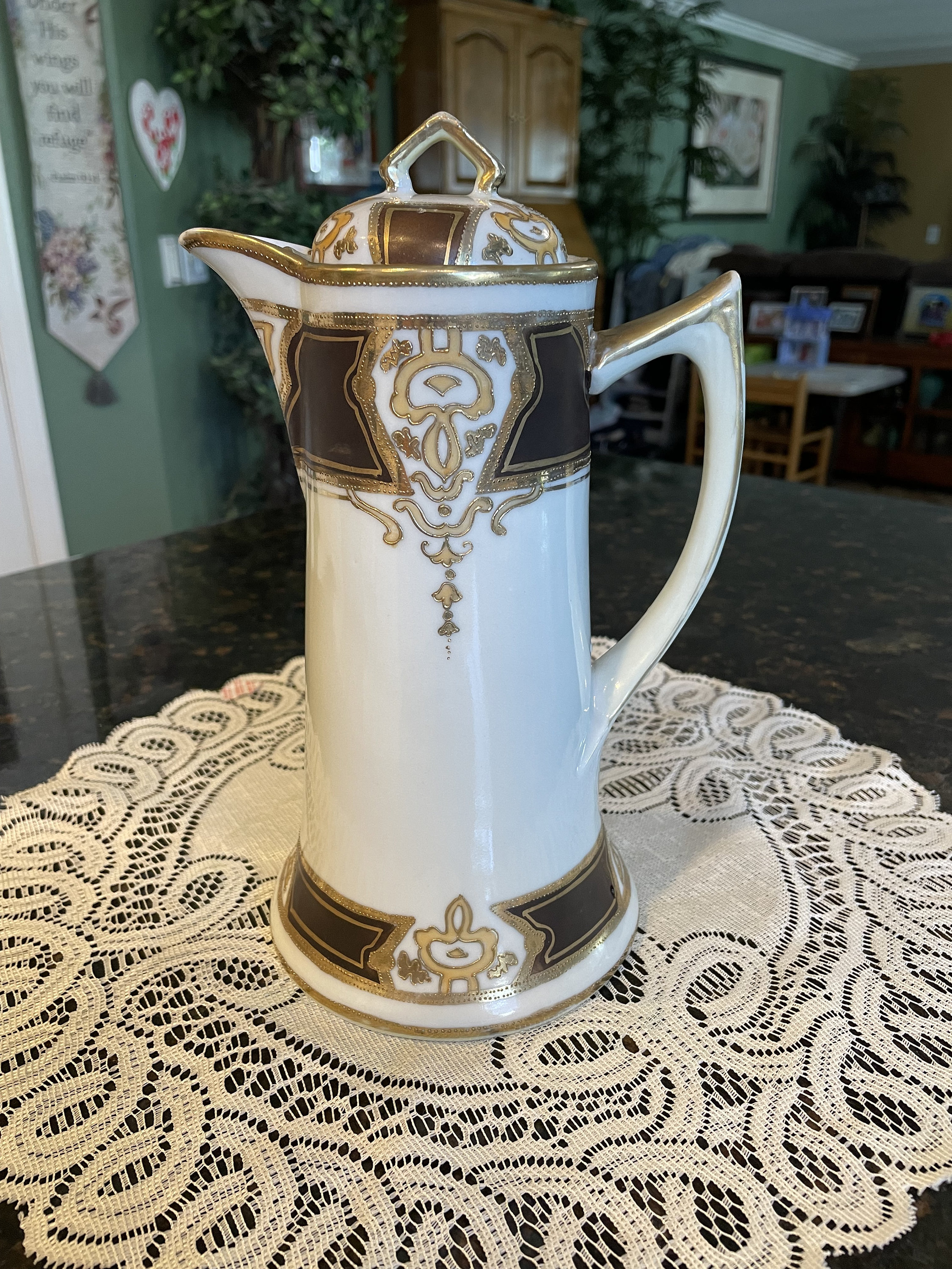 Imperial Nippon Chocolate Pot ~ With Gold Moriage - Etsy