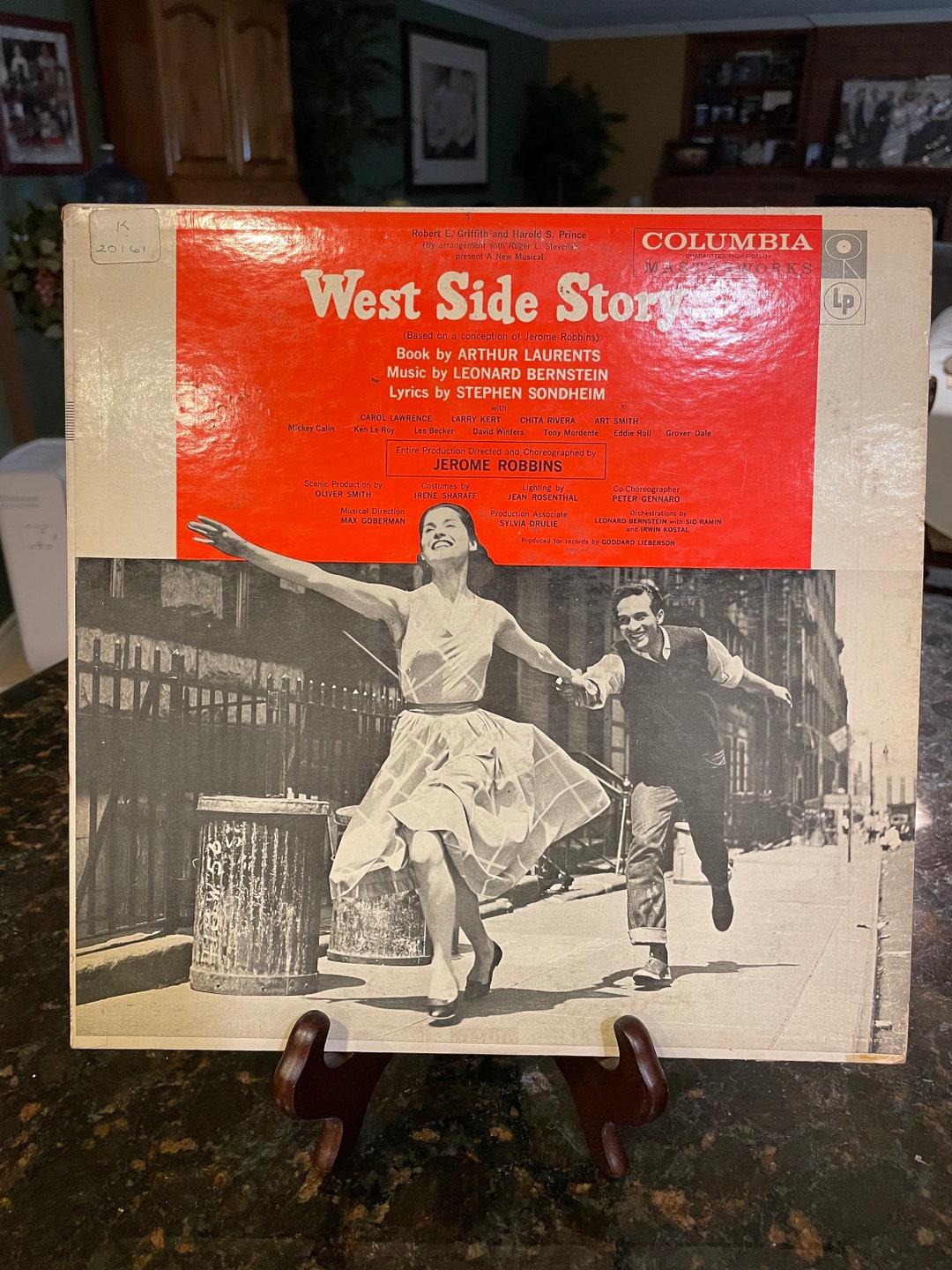 1957 West Side Story Soundtrack LP Original Vinyl Record Album OL 5230 ...