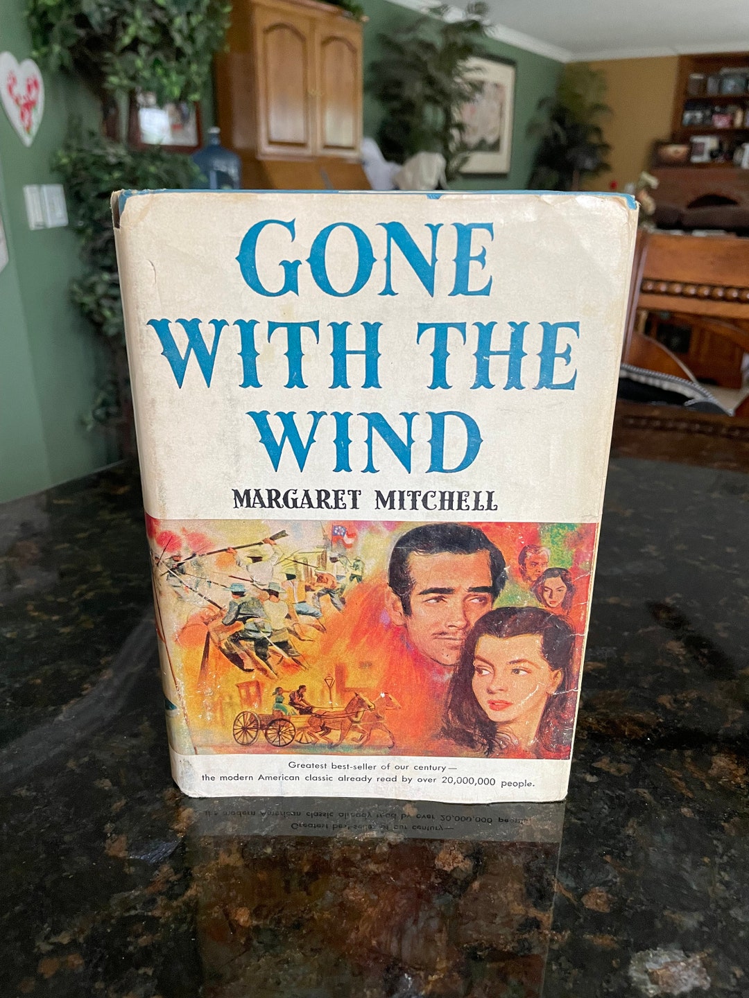 Gone With the Wind 1st Edition Renewed Copyright 1964 With Dust Jacket ...