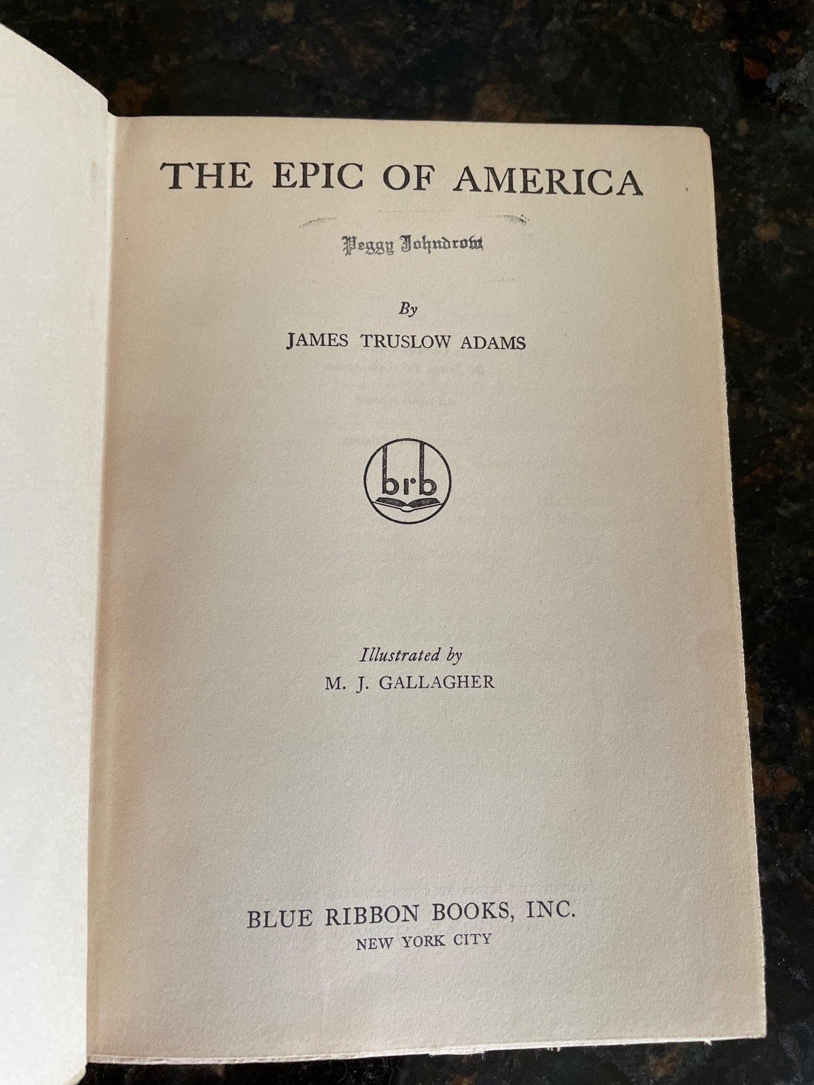 TWO First Edition History Books: the Epic of America 1931 and - Etsy