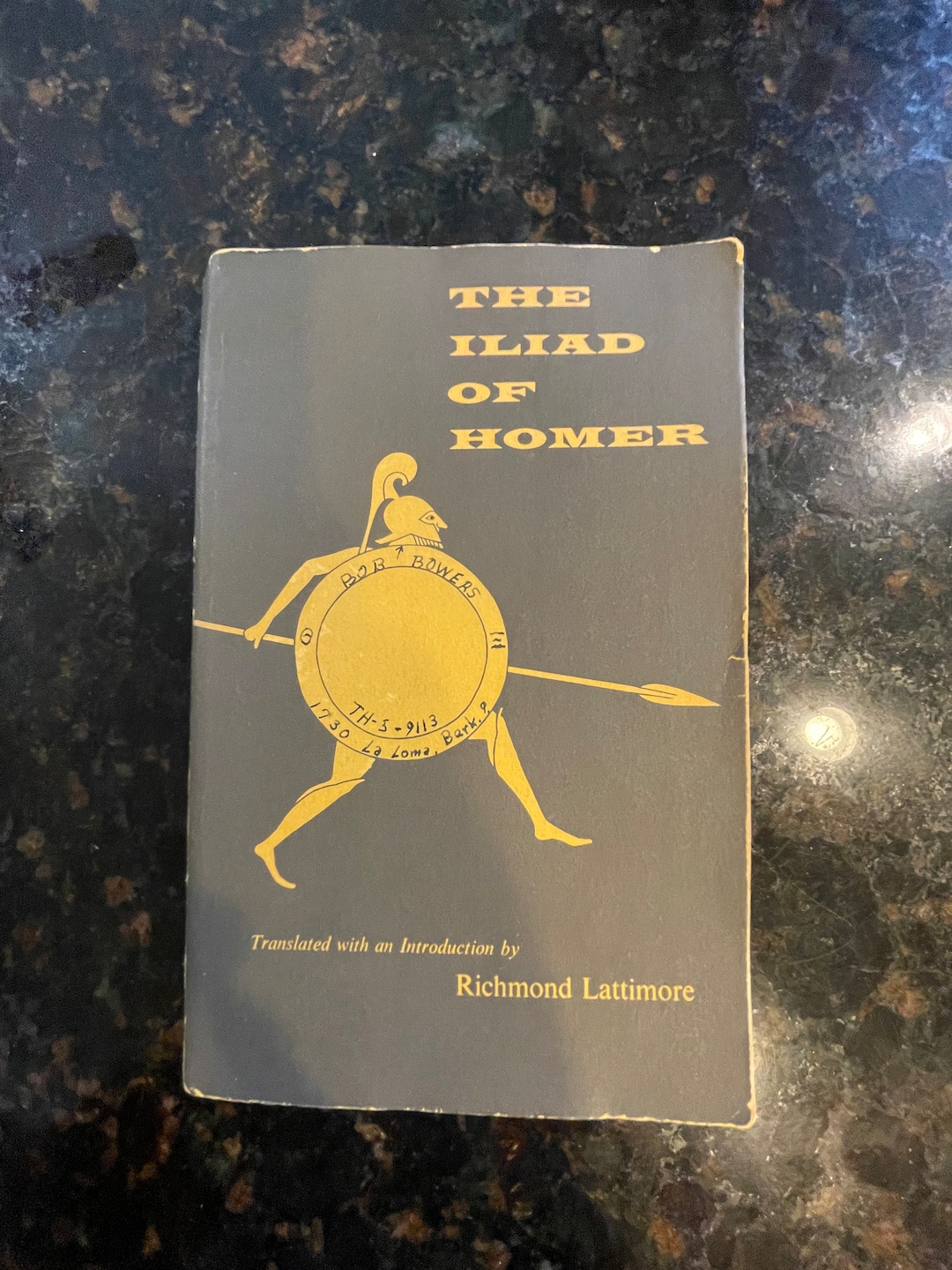 The Iliad of Homer Richmond Lattimore Paperback 1951 University of ...