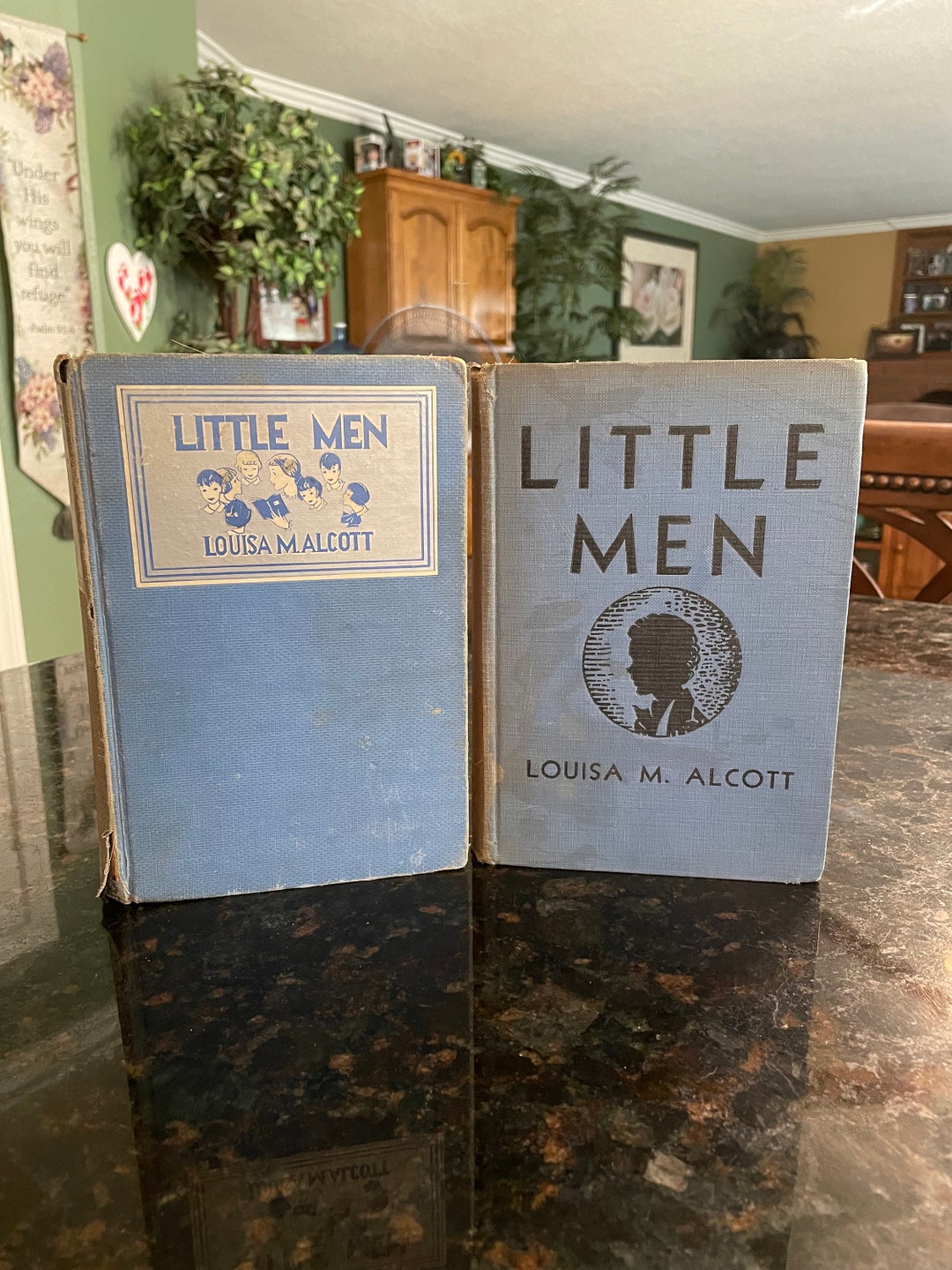 Two Little Men Books, First Edition: Little Men by Louisa May Alcott ...