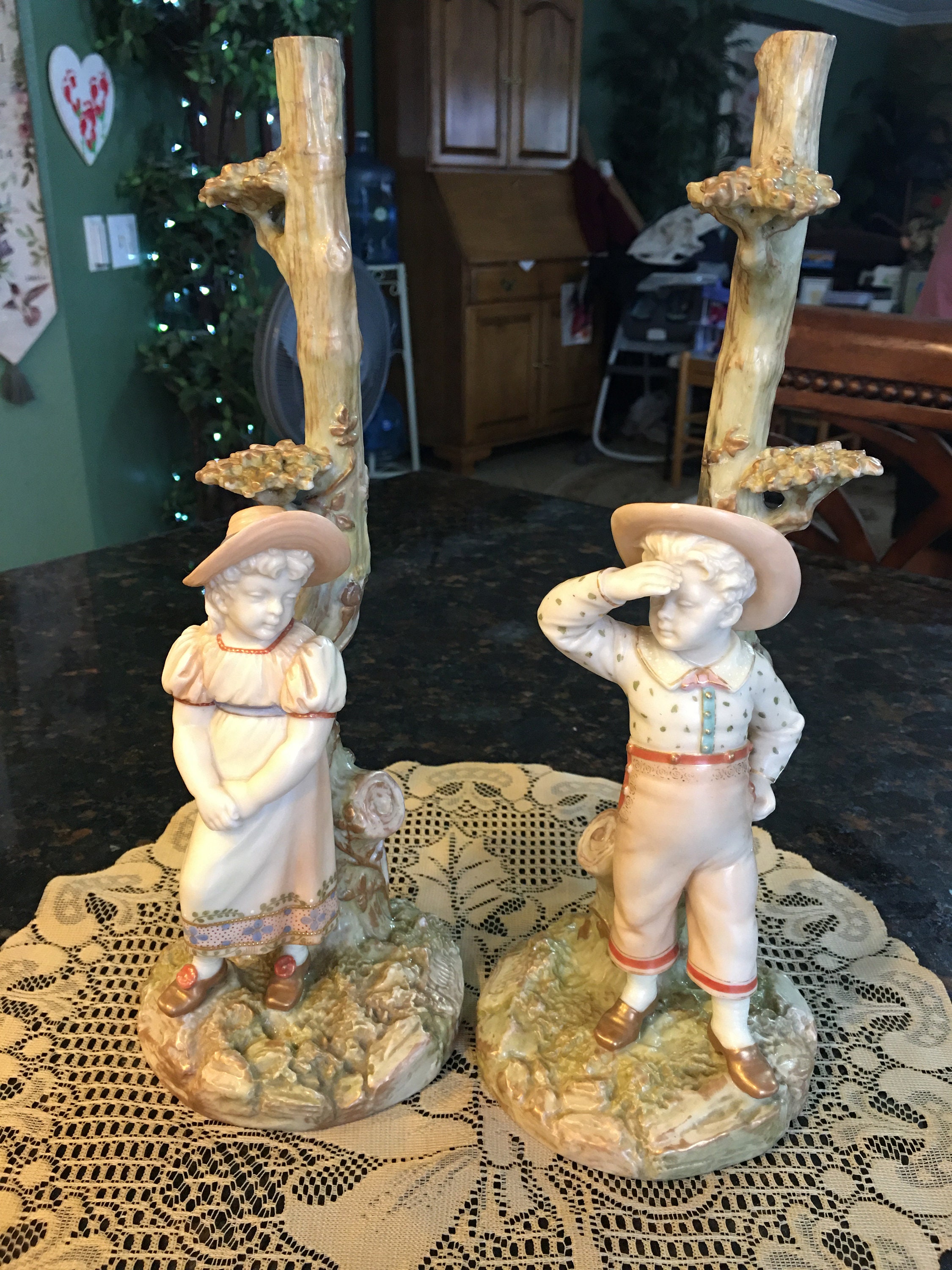 Rare PAIR of Royal Worcester HADLEY Collection Statues Boy - Etsy UK