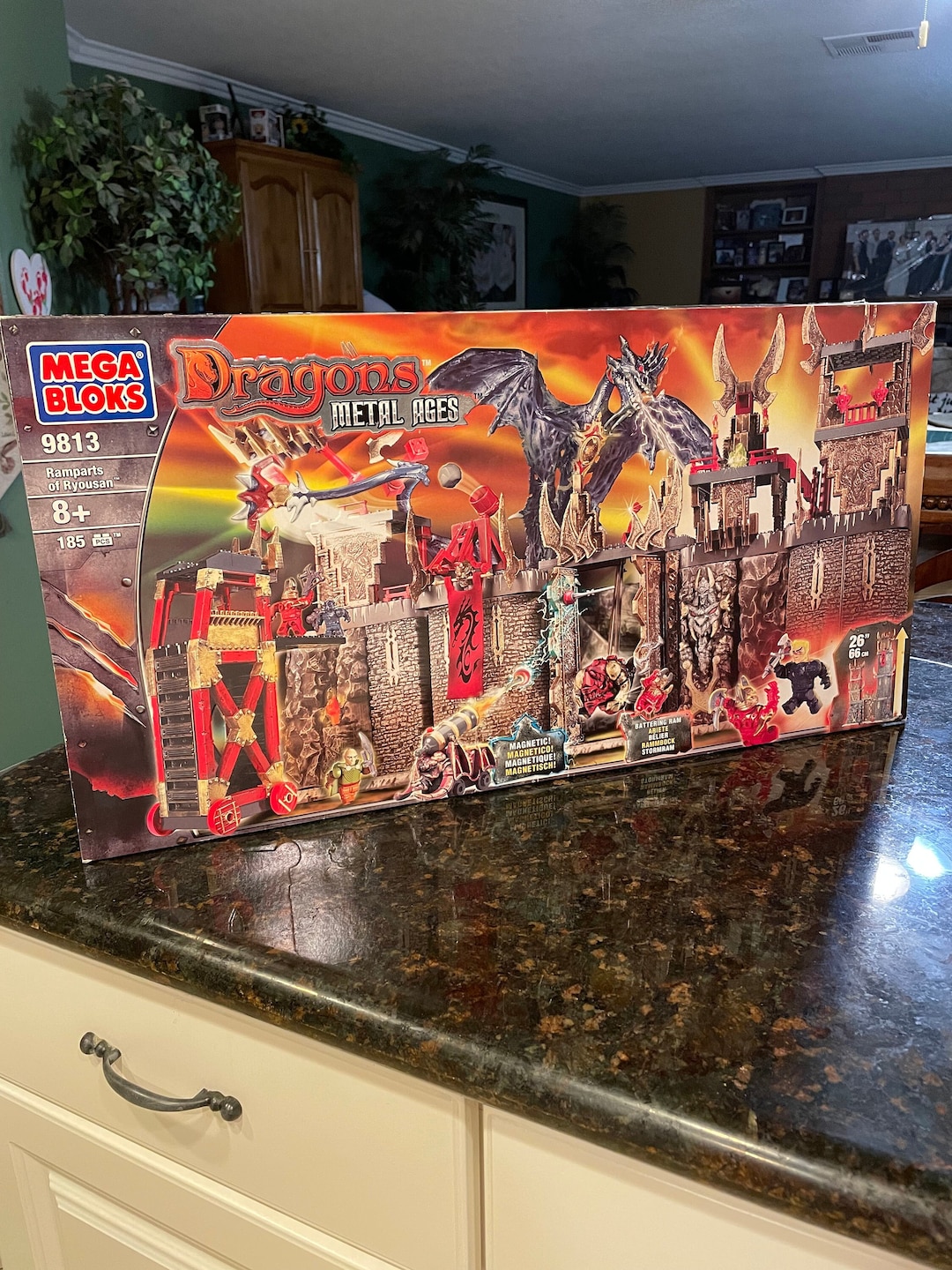 Mega Bloks Dragons Ramparts of Ryousan Playset 9813 in Original Box - Etsy