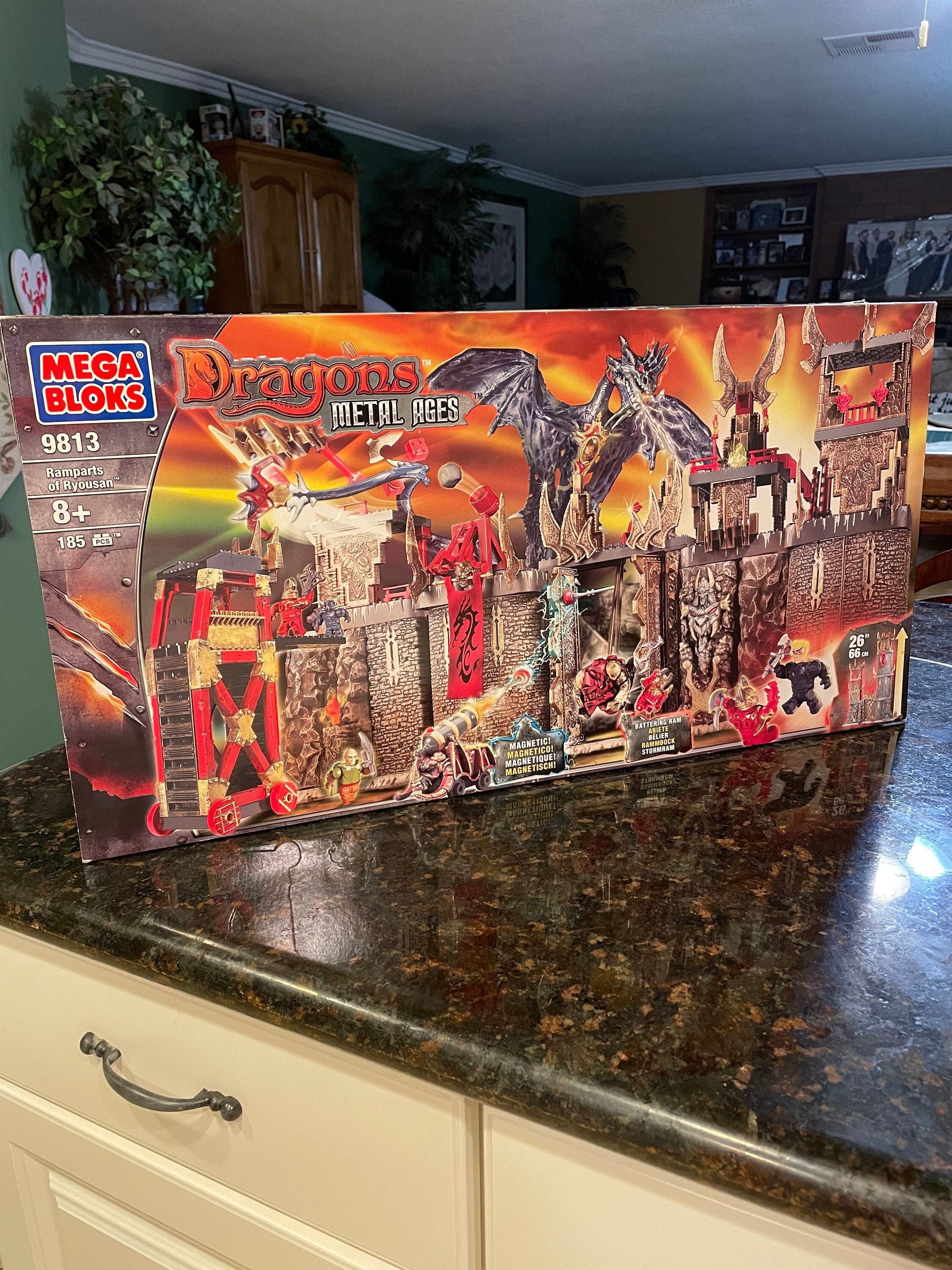 Mega Bloks Dragons Ramparts of Ryousan Playset 9813 in Original Box - Etsy