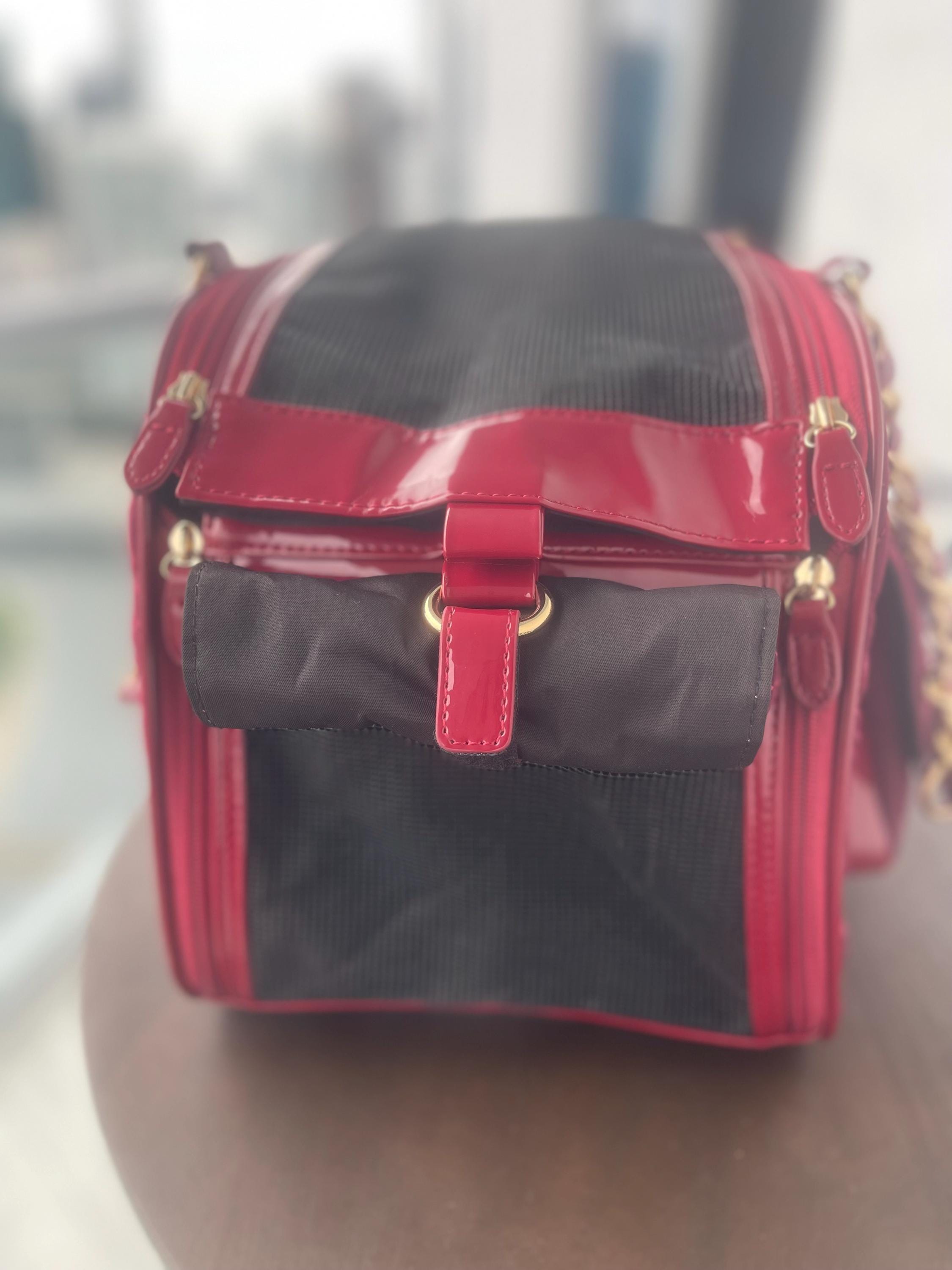 Pet Carrier Luxury Dawgy Quilted Bag Purse/car Seat Attachment ...
