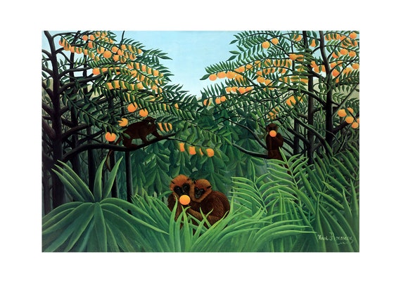 Henri Rousseau Jungle Paintings