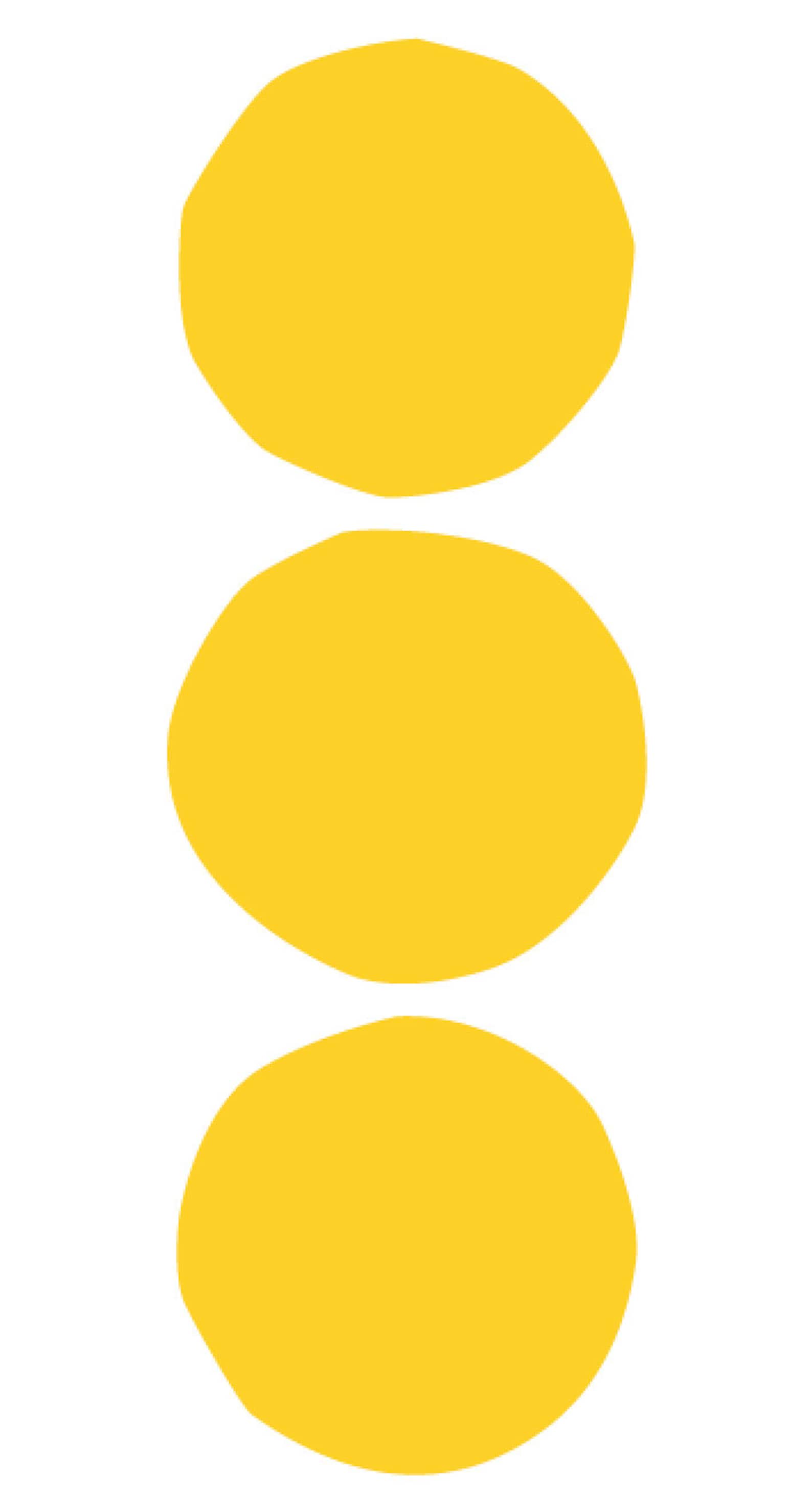 Geometric Yellow Sun Cut Out Art Print Poster in Minimalist - Etsy