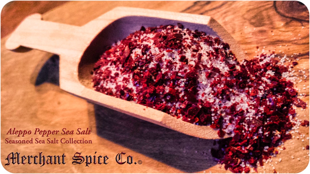 Aleppo Sea Salt From the Seasoned Sea Salt Collection by Merchant Spice ...