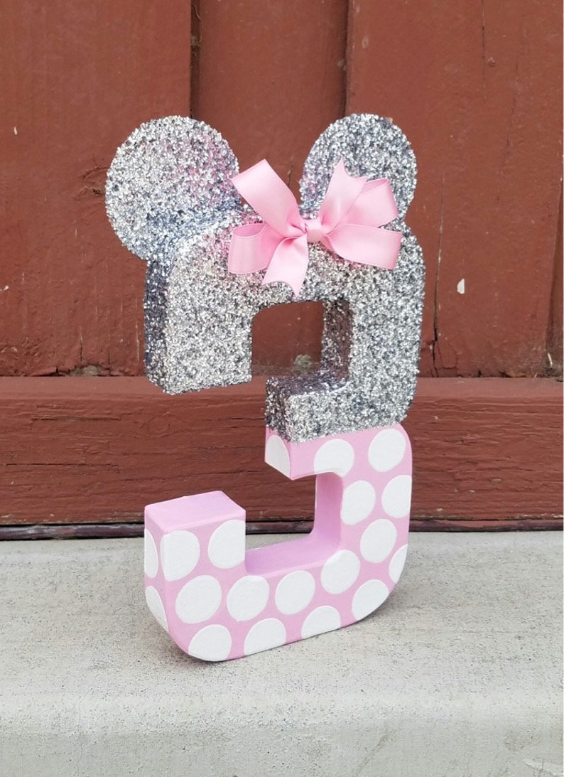 Minnie Mouse Inspired Photo Prop Age Photo Prop Paper Mache | Etsy