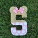 Minnie Mouse Inspired Photo Prop 8 Paper Mache Letters - Etsy