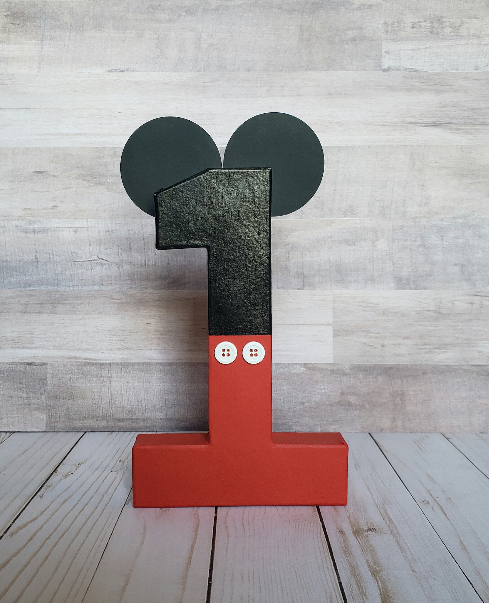 Mickey Mouse Inspired Photo Prop Mickey Mouse Birthday Decor - Etsy