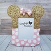 Minnie Mouse Inspired Wood Picture Frame, 5x7 or 4x6 Picture Frame ...