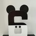 Mickey Mouse Inspired Photo Prop, Mickey Mouse Birthday Decor, Number ...