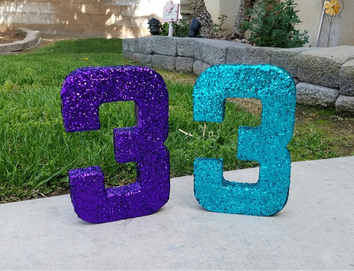 Paper Mache Age Photo Prop, Age Photo Prop, Age Birthday Decoration ...