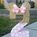 Minnie Mouse Inspired Photo Prop, Age Photo Prop, Paper Mache Number ...