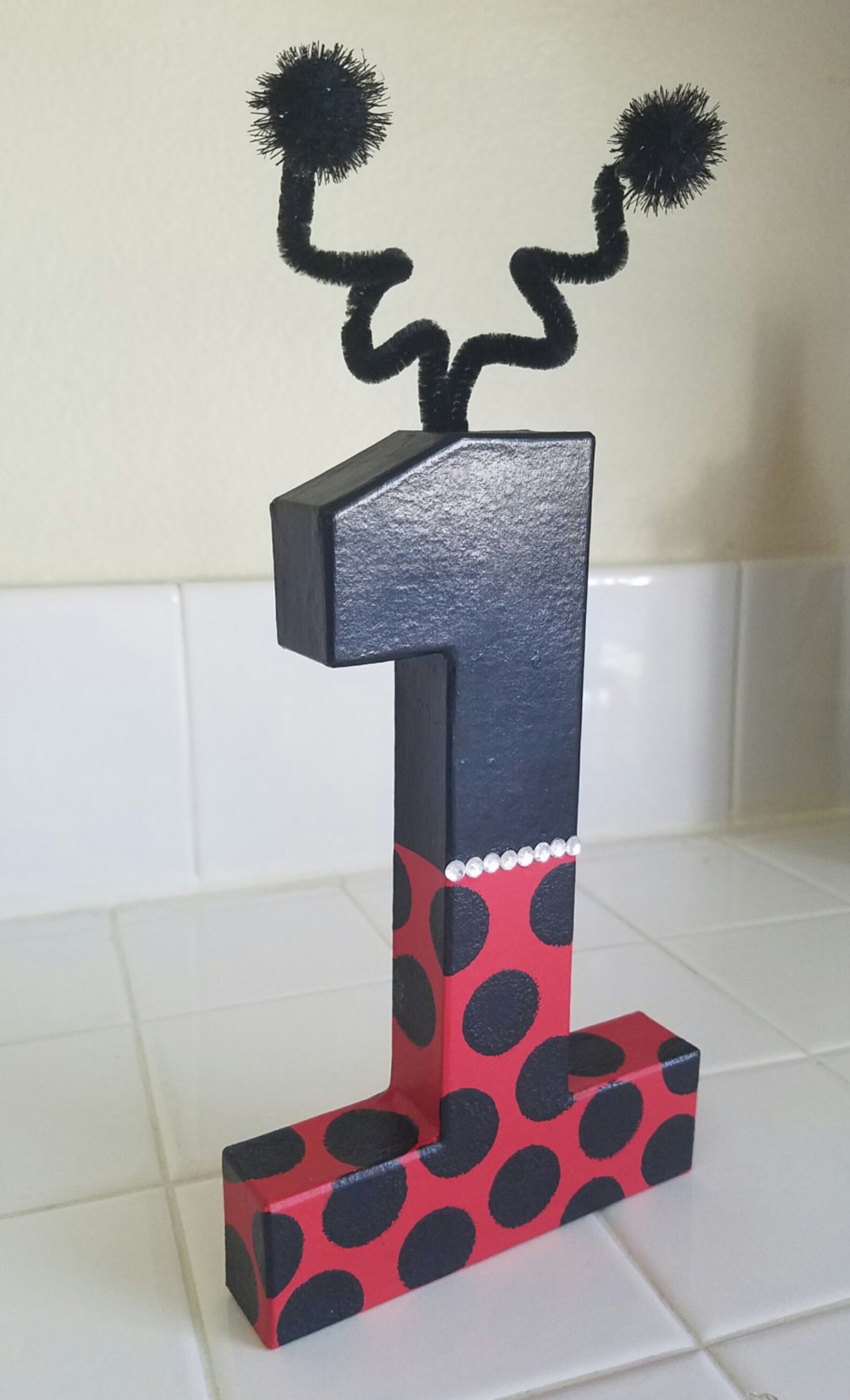 Lady Bug Photo Prop Lady Bug Age Photo Prop Paper Mache - Etsy