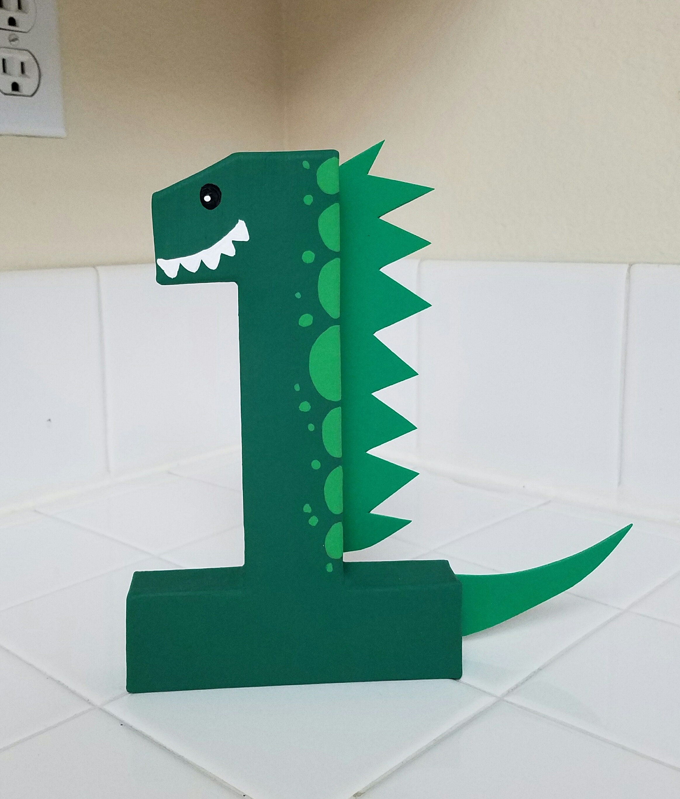 Dinosaur Photo Prop Dinosaur Age Birthday Decor Paper Mache - Etsy