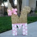 Minnie Mouse Inspired Photo Prop 8 Paper Mache Letters - Etsy