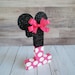 Minnie Mouse Inspired Paper Mache Number Age Photo Prop - Etsy
