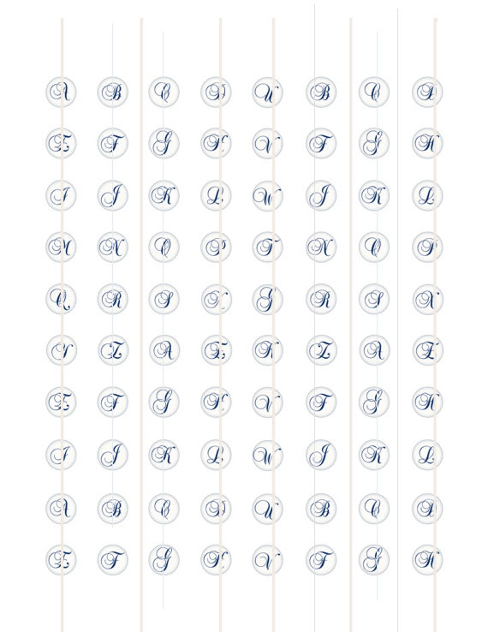 Alphabet Letters Initial Download Digital Collage Sheet - Etsy