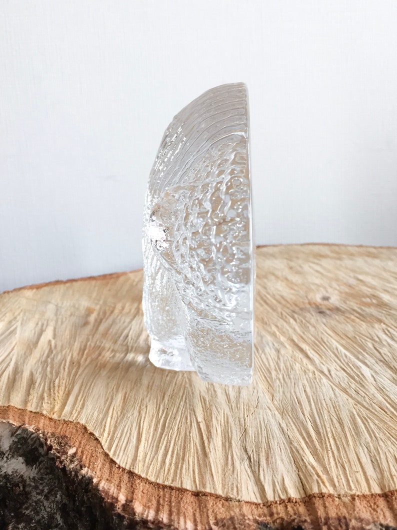 XL Lisa Larson Bison Figurine, Lisa Larson Glass Buffalo, Crystal ...