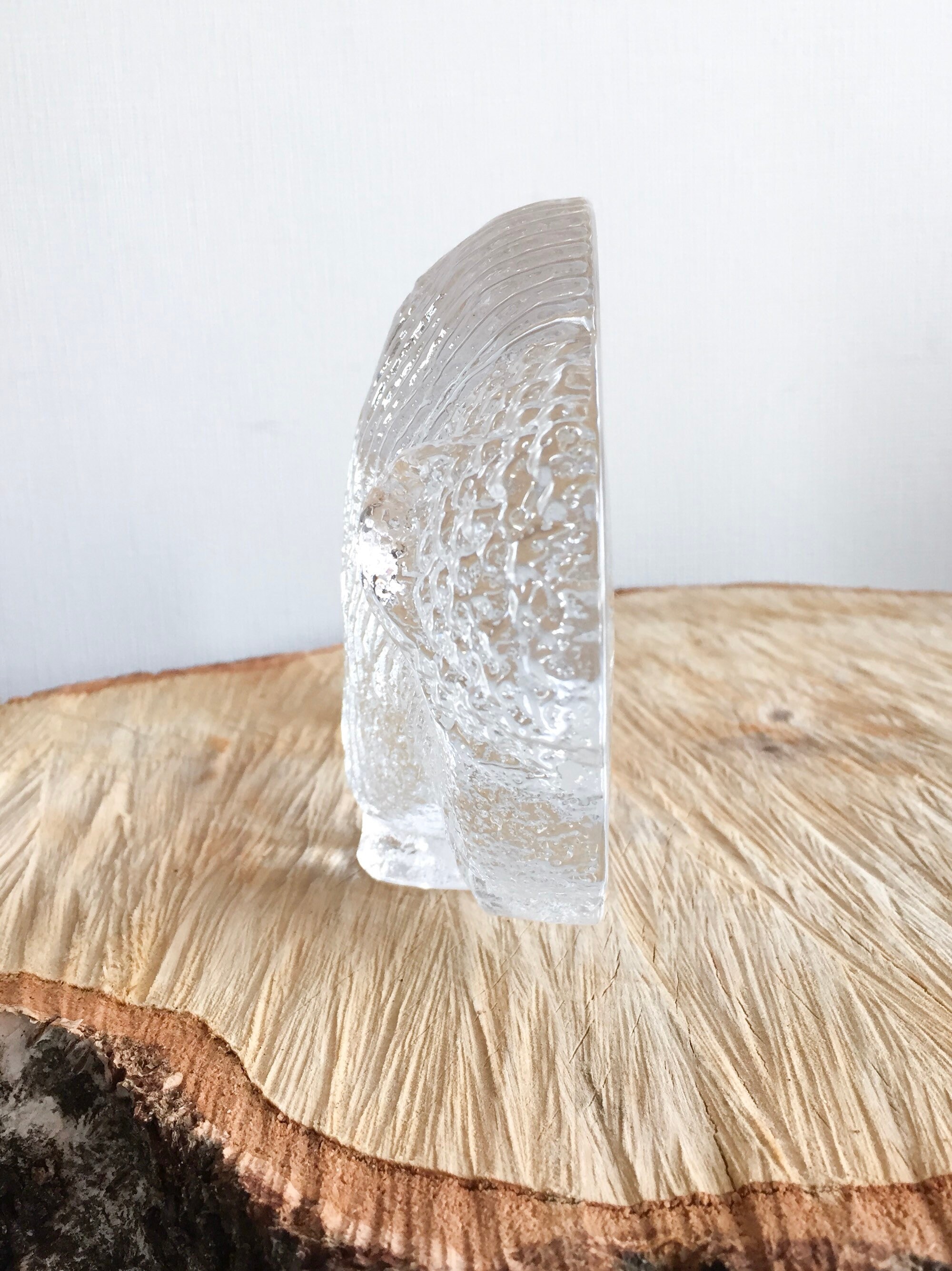 XL Lisa Larson Bison Figurine, Lisa Larson Glass Buffalo, Crystal ...