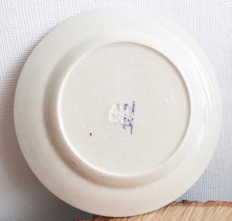 Arthur Percy Gefle PAVILJONG Plate, Antique Plate, Vintage Porcelain ...