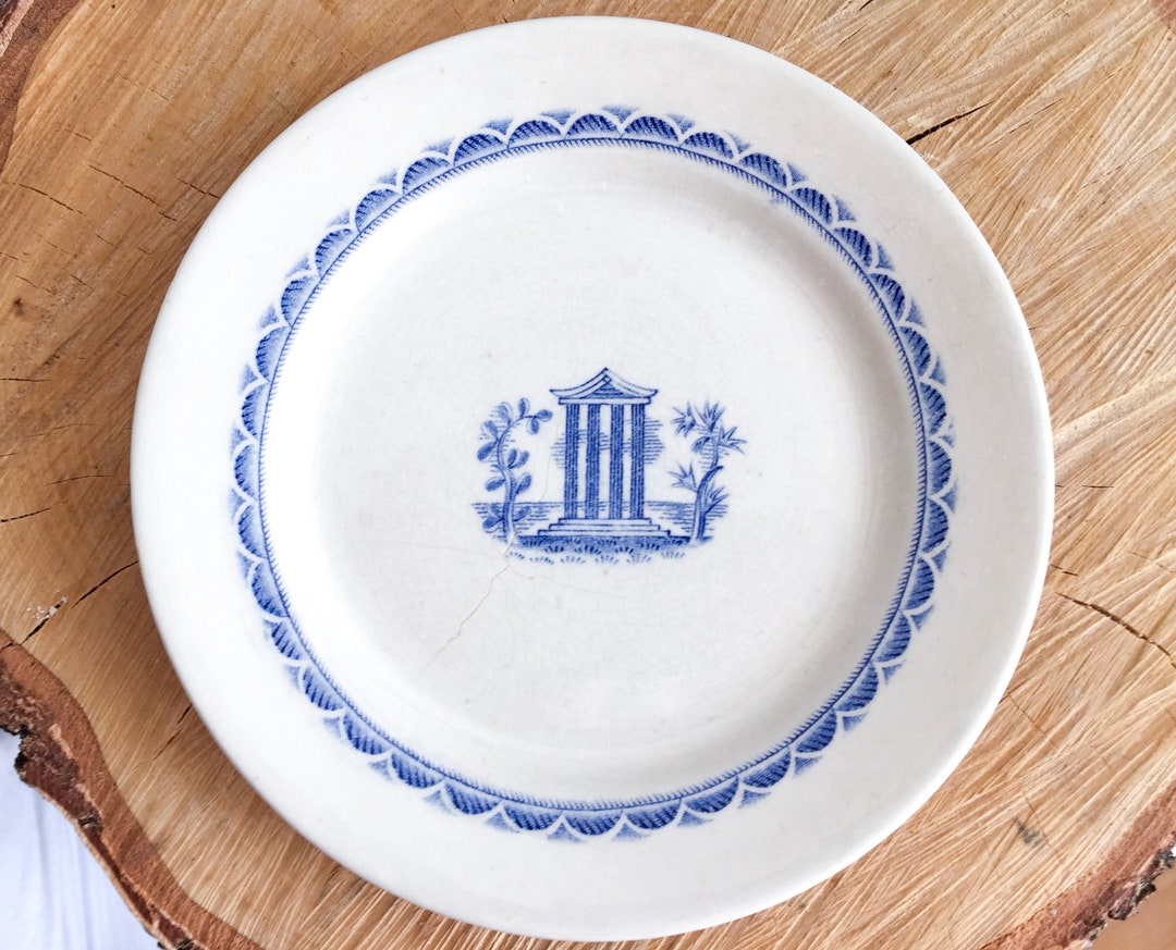 Arthur Percy Gefle PAVILJONG Plate, Antique Plate, Vintage Porcelain ...