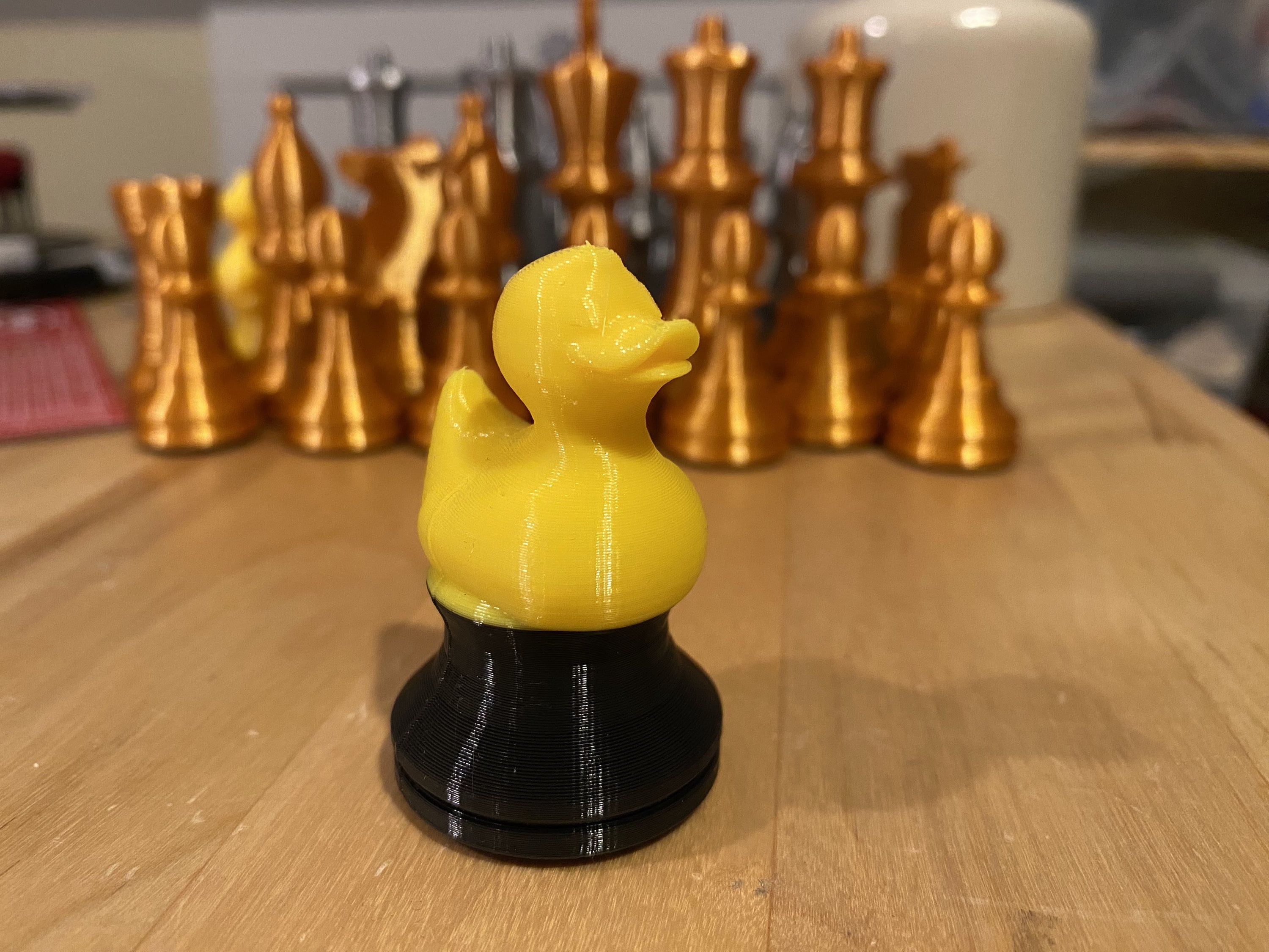 Duck Chess -- Ducky Piece! - Etsy