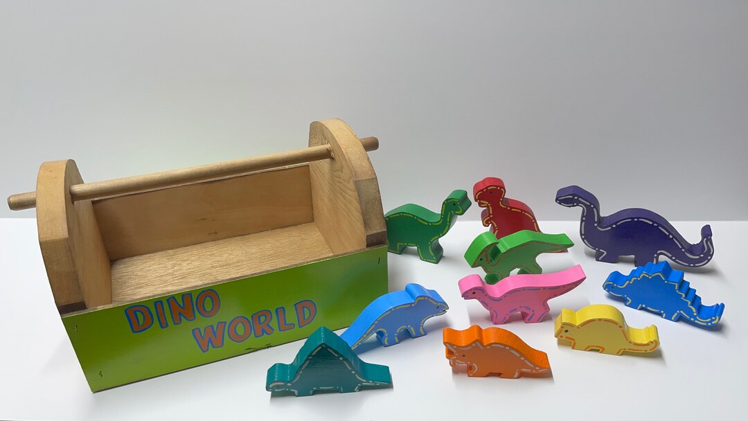 Dino World Box - Etsy