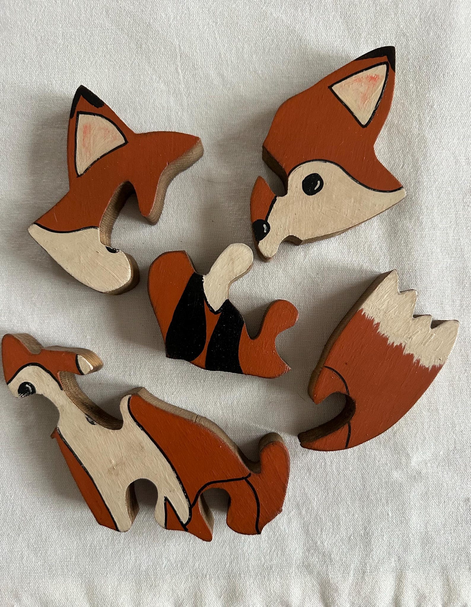 Fox Puzzle - Etsy