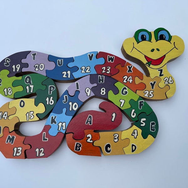 Snake Puzzle - Etsy