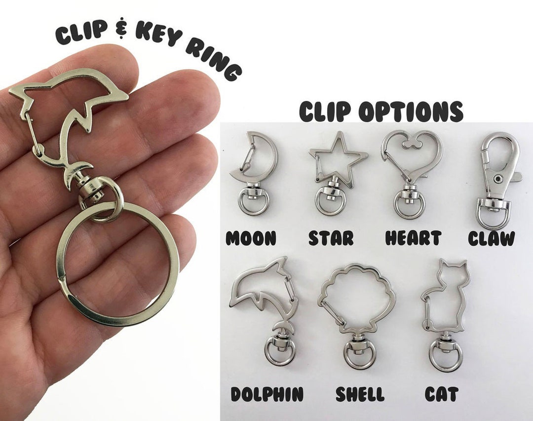 5 Bulk Clips, Bulk Clips and Key Rings, Clip and Key Ring, Bulk ...