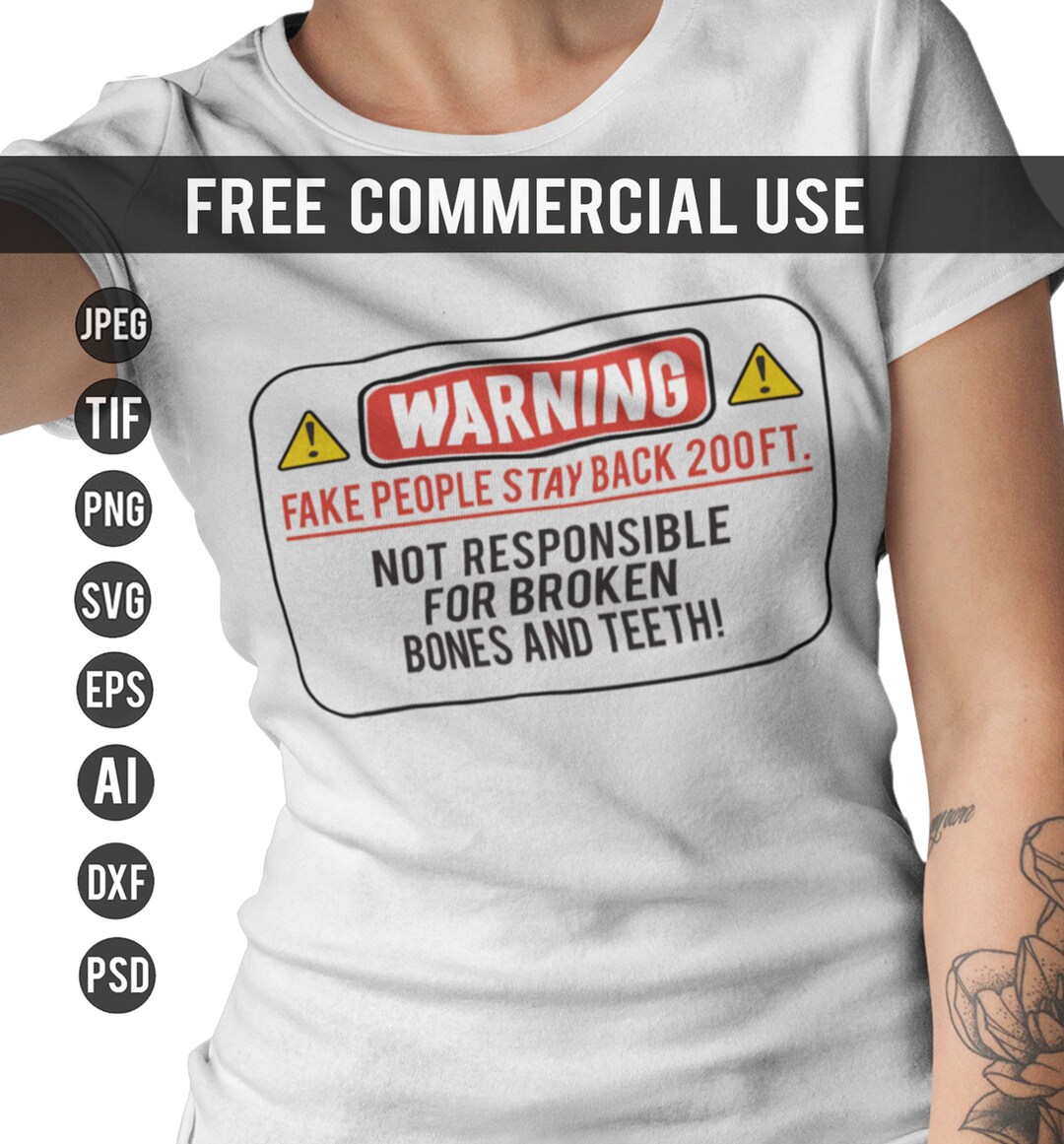 Funny Quote Svg, Silhouette Cameo, Cricut Cut Files, Warning Sign Svg ...