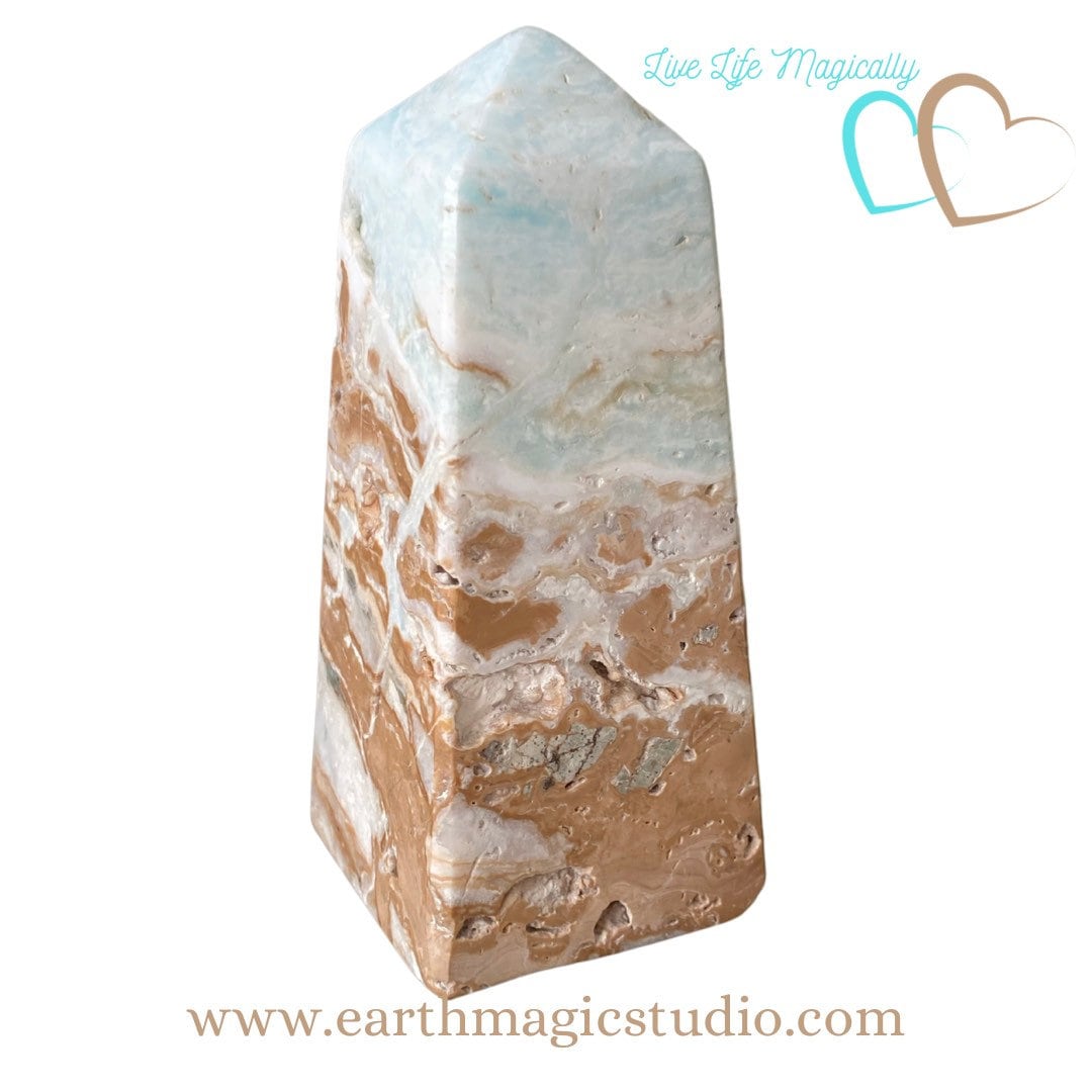Hemimorphite Healing Obelisk Point Tower (pakistan) - "balance for ...