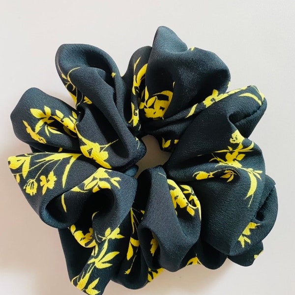 Sheer Scrunchie Yellow - Etsy