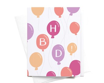 Hbd Balloon - Etsy